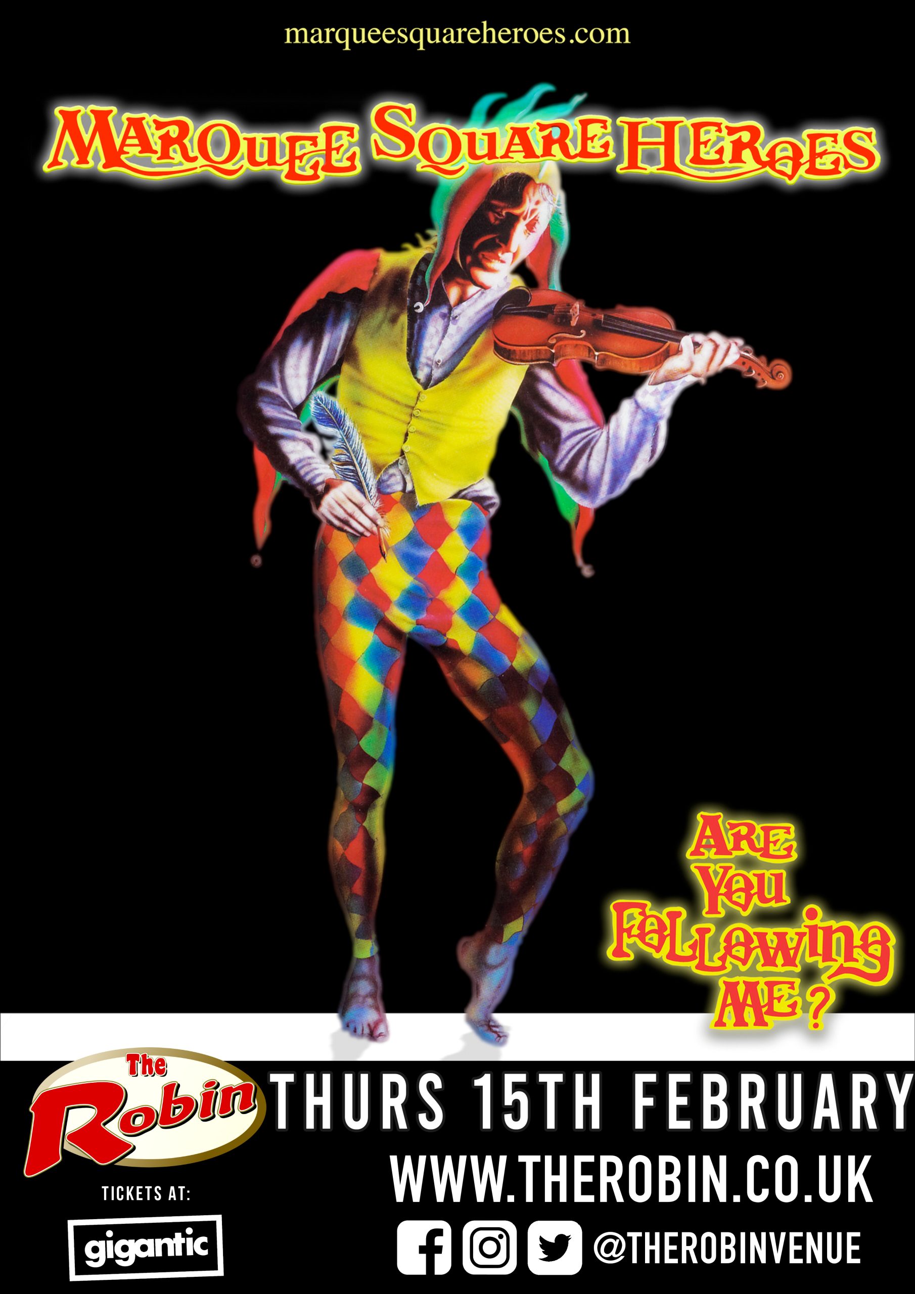 MARQUEE SQUARE HEROES – The Robin
