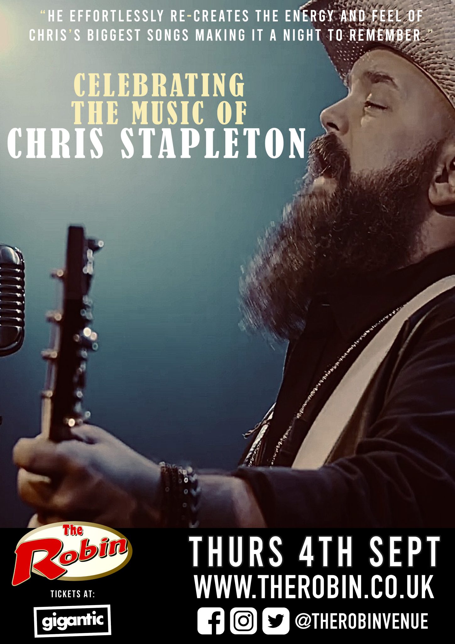 Chris Stapleton UK – The Robin