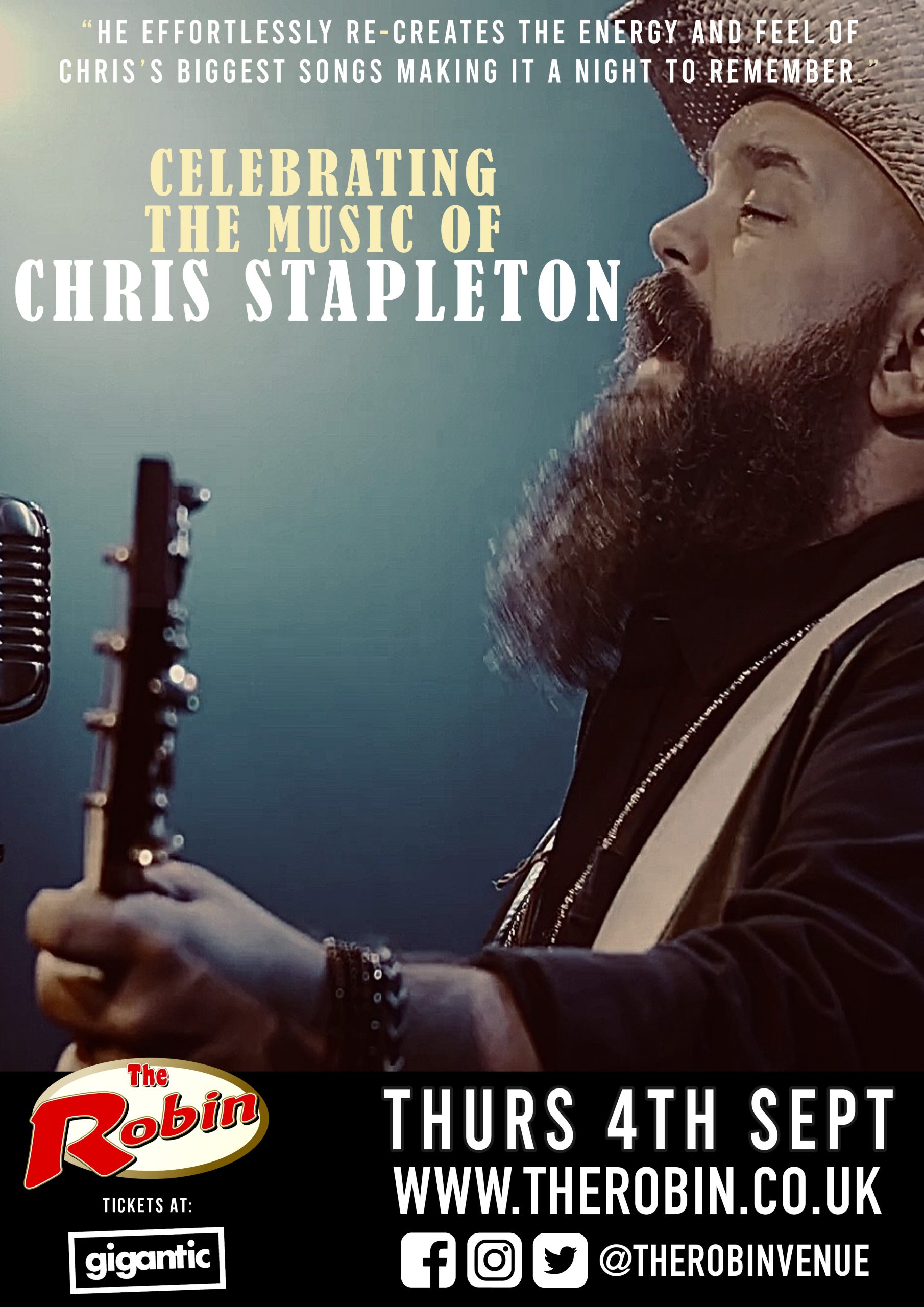 Chris Stapleton UK – The Robin