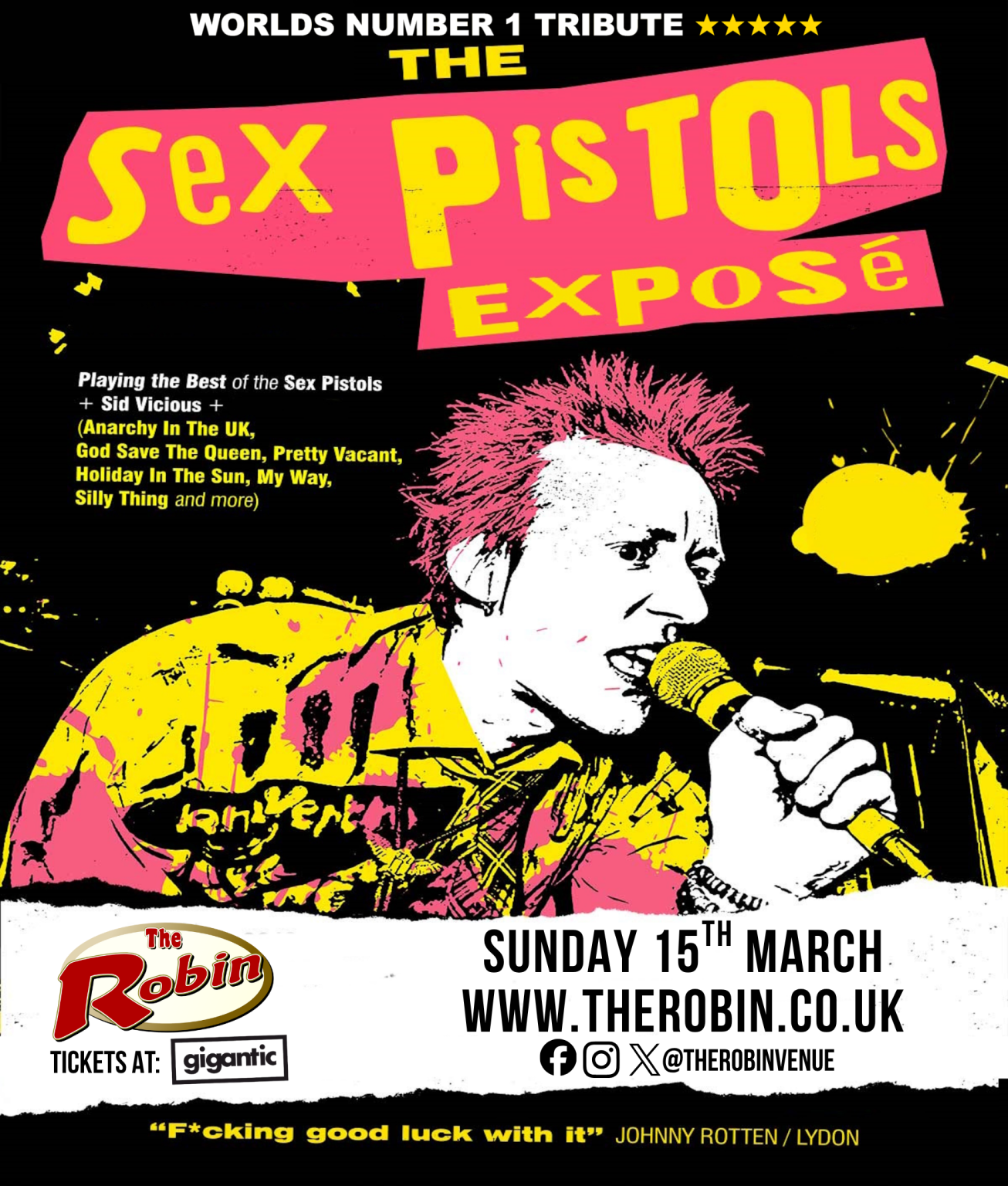 Sex Pistols Expose Worlds Number 1 Tribute To The Sex Pistols The