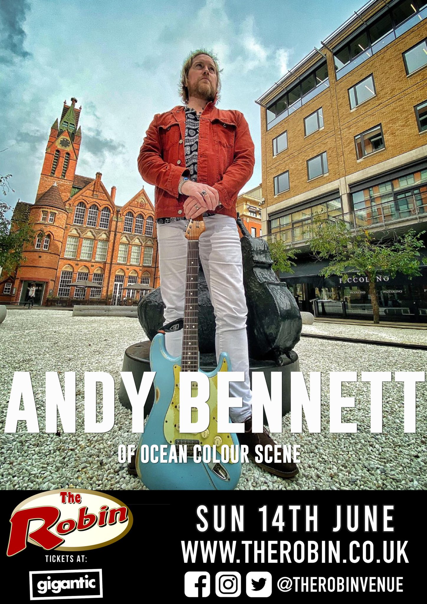 Andy Bennett of Ocean Colour Scene – The Robin